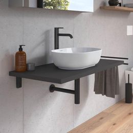 Duravit Plinero Konsolenplatte mit Luv Waschtisch, 0379502600+PL8203049490000+2#BN000002,