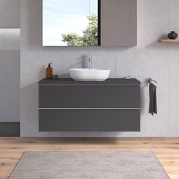 Duravit Plinero Schrank mit Luv Waschtisch, 2 Ausz&uuml;ge, 0379502600+PL8208049490000+PL8204049490000,