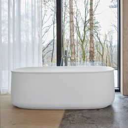 Duravit Zencha freistehende Badewanne, oval, 700462000000000,