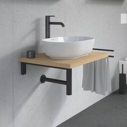 Duravit Plinero Konsolenplatte mit Luv Waschtisch, 0379502600+PL8201030300000+2#BN000002,