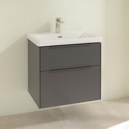 Villeroy & Boch Villeroy & Boch Subway 3.0 Schrank mit Waschtisch, 2 Ausz&uuml;ge, 4A7065RW+C57602VR,