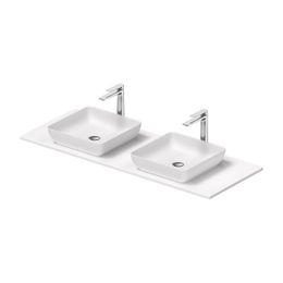 Duravit Sivida Konsolenplatte mit Waschtisch doppelt, 2680213200,