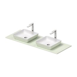 Duravit Sivida Konsolenplatte mit Waschtisch doppelt, 268021FH00,