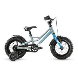 S'COOL S cool faXe 12 Zoll Kinderfahrrad - Grey/Ocean