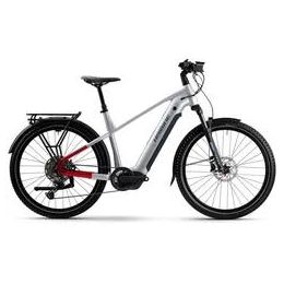 Haibike Trekking 7 High 2026 - grey/red/blue - 45cm | 27,5 Zoll