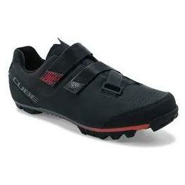 Cube MTB PEAK Mountainbikeschuhe - black'n'red - 46