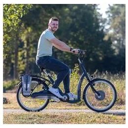 Vanraam Balance 2 HT Tiefeinsteiger eBike - Graublau Matt - 51cm | 24 Zoll
