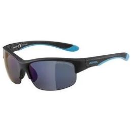 Alpina Flexxy Youth HR Fahrradbrille - black matt-blue