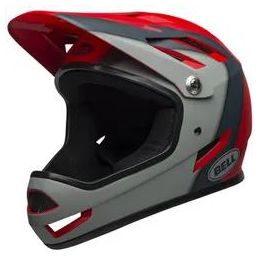 Bell Sanction Full Face Helm - mat crimson/slate/dark gray 21 - 48-51cm