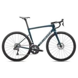 Specialized Tarmac SL8 Expert DI2 2025 - DEEP LAKE METALLIC/GREEN PEARL - 58cm | 29 Zoll