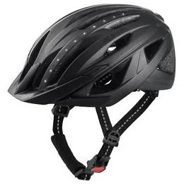 Alpina Haga Led Fahrradhelm - matt black - 55-59