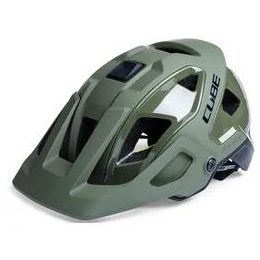 Cube Strover Mountainbike-Helm - Olive - 52-57cm