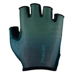 Roeckl ISTIA Kurzfinger Fahrradhandschuhe - black shadow/aloe - 11