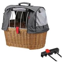 Klickfix Doggy Basket Plus Racktime inklusive Wetterschutz