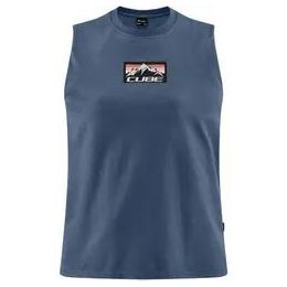 Cube Organic WS Tank Top Summit - anthrazit - M