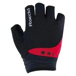 Roeckl ITAMOS 2 Kurzfinger Fahrradhandschuhe - Black/Red - 7