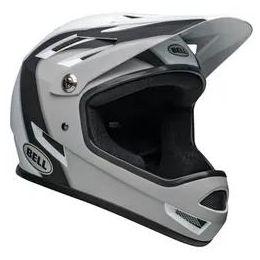 Bell Sanction Full Face Helm - matt black/white presence - 48-51cm