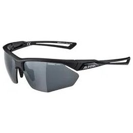 Alpina Nylos HR Radsportbrille - schwarz matt