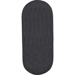 Topstar Hocker SITNESS H, Modell H2, mit Skateboardsitz, Bezug schwarz-gemustert, Sohle schwarz