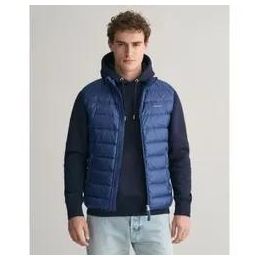 Gant f&uuml;r Herren. 7006299 Leichte Daunenjacke navy (XXL), L&auml;ssig, Recyceltes Polyester, Nachhaltig, Marine