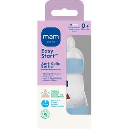 Babyflasche Easy Start Anti-Colic, blau, von Geburt an, 160 ml MAM