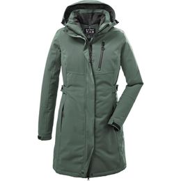 Killtec Kow 165 Parka Damen - gr&uuml;n - Gr. 46 - Polyester
