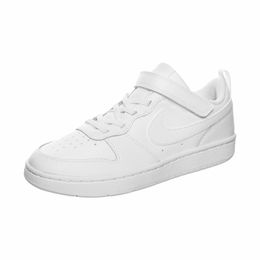 Nike Court Borough 2 Sneaker Kinder - wei&szlig; - Gr. 29 1/2 - Leder