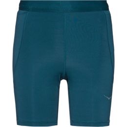 Hoka One One Hoka Novafly Laufshorts Damen - blau - Gr. L - Polyester/Elastan
