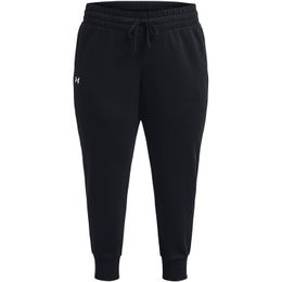Under Armour Rival Sweathose Damen - schwarz - Gr. 48/50 - Baumwolle/Polyester