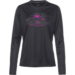 asics Fujitrail Funktionsshirt Damen - schwarz - Gr. XS - Polyester