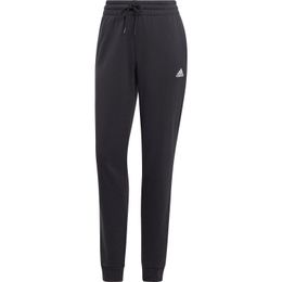 Adidas Essentials Linear French Terry Sweathose Damen - schwarz - Gr. XS - Baumwolle
