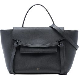 C&eacute;line Celine Hobo Bags - Mini Grained Calfskin Belt Bag - Gr. unisize - in Schwarz - f&uuml;r Damen