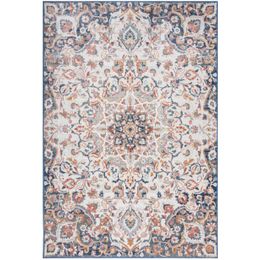 Teppich FLAIR RUGS "Mabel, f&uuml;r drinnen und drau&szlig;en", bunt, B:120cm H:2mm L:170cm, Kunstfaser, Teppiche, Teppich, Outdoor geeignet, gemustert mit Hoch-Tief Effekt