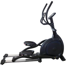 UNO Fitness Ellipsentrainer U.N.O. FITNESS "XE 5500", schwarz, Crosstrainer, ohne Unterlegmatte, 180 kg max. Benutzergewicht, 16 Widerstandsstufen, B:71cm H:160cm L:180cm