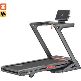 Laufband adidas Performance "Adidas T-25 Treadmill", schwarz mit roten akzenten (ultra series led), Laufb&auml;nder, ohne Unterlegmatte, bis max. 19 km/h, mit Steigung, 230 kg max. Benutzergewicht, B:91,5cm H:136,5cm L:185cm