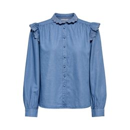 Only Blouse 'ONLPIPER' female size XL Blue denim