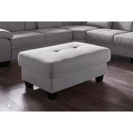 Hocker Home Affaire "Cornwall", grau, B:104cm H:45cm T:72cm, Hocker, Hocker