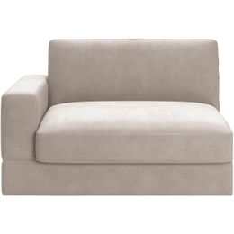 1,5-Sitzer Home Affaire "Innovid", grau (elefant), B:132cm H:87cm T:108cm, 100% Polyester, Sofas, Modernes Modul-Polsterprogramm