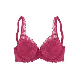 Lascana BH Damen Gr&ouml;&szlig;e 85 dunkelpink