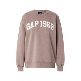 GAP Sweatshirt 'LOVE' Damen Gr&ouml;&szlig;e M cappuccino / wei&szlig;