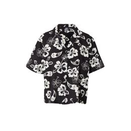 Pieces Bluse 'ALOHA' Damen Gr&ouml;&szlig;e XS schwarz / wei&szlig;
