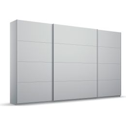 Schwebet&uuml;renschrank Rauch "Kleiderschrank Schrank Garderobe W&auml;scheschrank Ankleide OTELI", grau (seidengrau), B:315cm H:229cm T:68cm, Holzwerkstoff, Schr&auml;nke, Schwebet&uuml;renschrank, in verschiedenen Dekor- und Hochglanzfarben