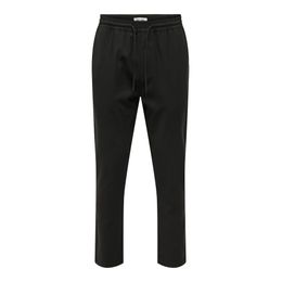 Only & Sons Only & Sons Hose 'LINUS' Herren Gr&ouml;&szlig;e 40 schwarz