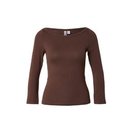 Pieces Shirt 'PCPHOEBE' female size M Chocolate