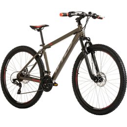 Mountainbike WYLD "Sharp" Gr. 51, grau (platin, grau, schwarz), Fahrr&auml;der, Herren, 51cm, 29 Zoll (73,66cm)