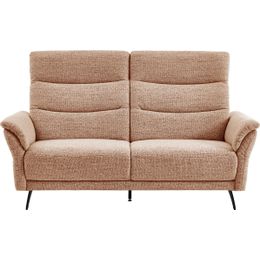 2,5-Sitzer Home Affaire "Aventis Sofa, Tonnentaschenfederkern, Breite 184 cm", rusty, B:184cm H:108cm T:96cm, 76% Polyacryl, 24% Polyester, Sofas, inkl. ergonomische Lehne, echter R&uuml;cken & saugroboterfreundliche Kufen