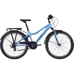 S'COOL Jugendfahrrad S&rsquo;COOL "S'COOL troX" Gr. 38, eisblau, dunklblau, Fahrr&auml;der, Kinder, 38cm, 26 Zoll (66,04cm), 26 Zoll, Jugendliche