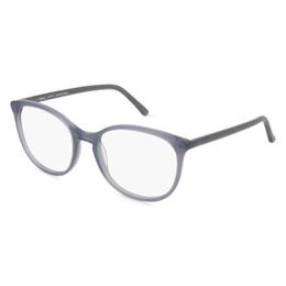 Fielmann JIL 007 RN Brille Damen | Fassung: Vollrand, Oval, Grau Transparent