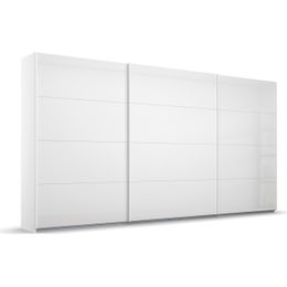 Schwebet&uuml;renschrank Rauch "Kleiderschrank Schrank Garderobe W&auml;scheschrank Ankleide OTELI", wei&szlig; (wei&szlig;, hochglanz wei&szlig;), B:360cm H:229cm T:68cm, Holzwerkstoff, Schr&auml;nke, Schwebet&uuml;renschrank, in verschiedenen Dekor- und Hochglanzfarben