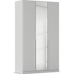 Dreht&uuml;renschrank OTTO HOME "Kleiderschrank Schrank Garderobe AGORDO mit Dekor- oder Hochglanzfront", grau (seidengrau), B:136cm H:229cm T:54cm, Holzwerkstoff, Schr&auml;nke, Dreht&uuml;renschrank, durchdachte Innenausstattung, in 7 Breiten und 2 H&ouml;hen MADE IN GERMANY, Topseller